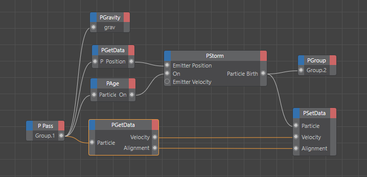 TP question: inherit/pass velocity of parent particles to child particles? - Nodes - CORE 4D ...
