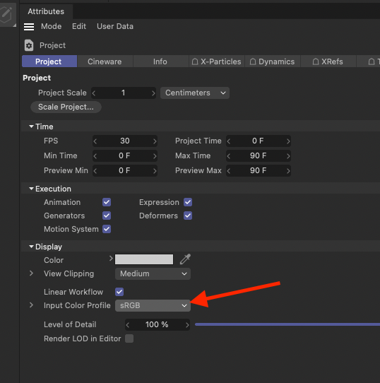 Xpresso Python Node - Linear Workflow - Cinema 4D - CORE 4D Community