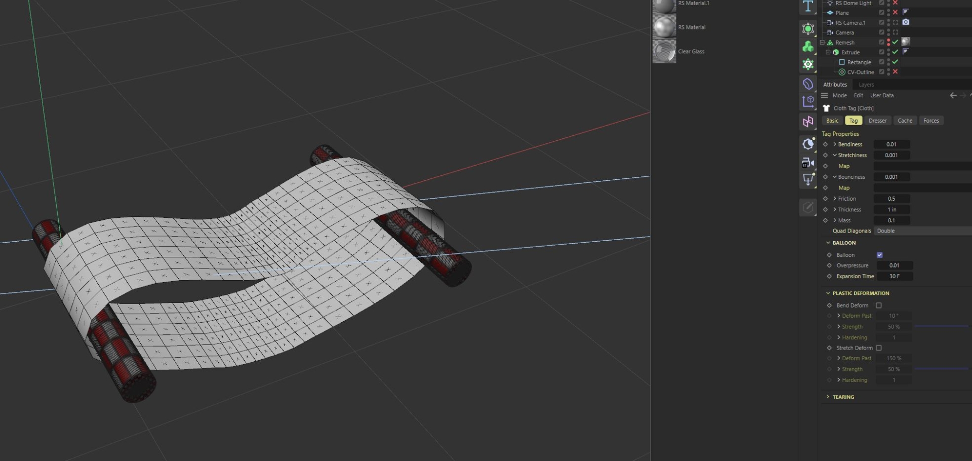 S26 Cloth simulation Conveyor belt - Cinema 4D - CORE 4D Community
