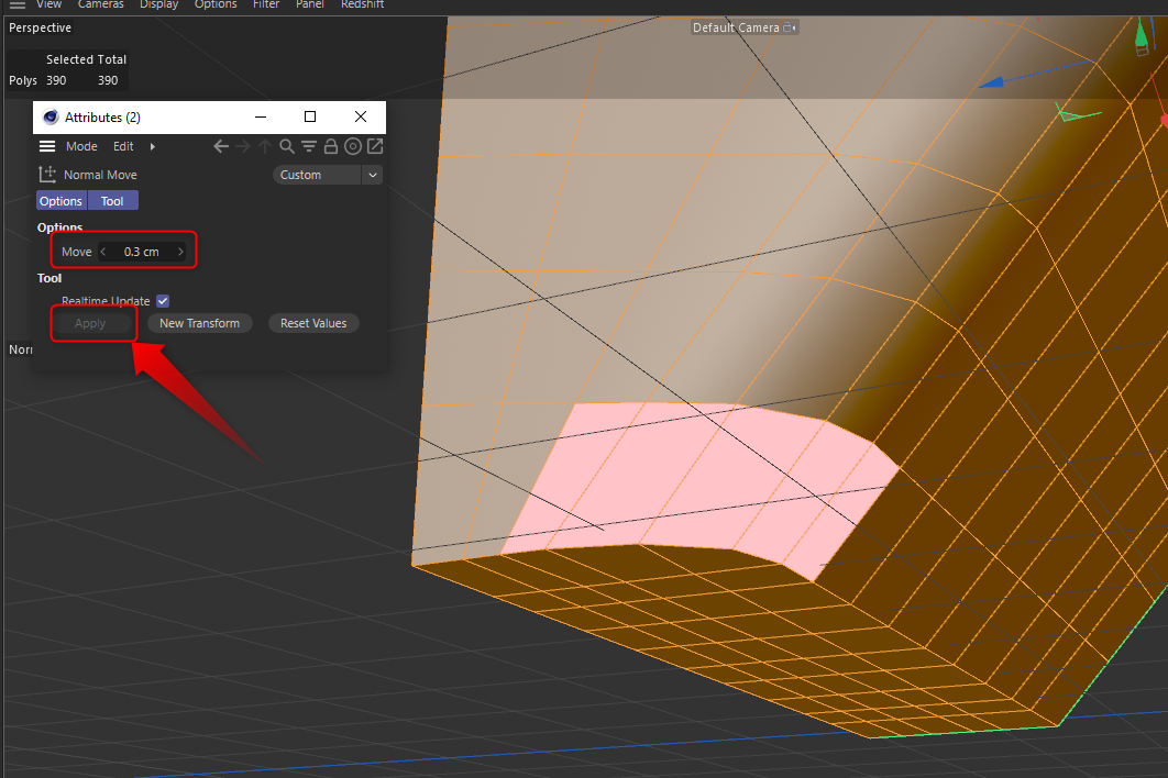 Extruding model results in uneven extrude - Cinema 4D - CORE 4D Community