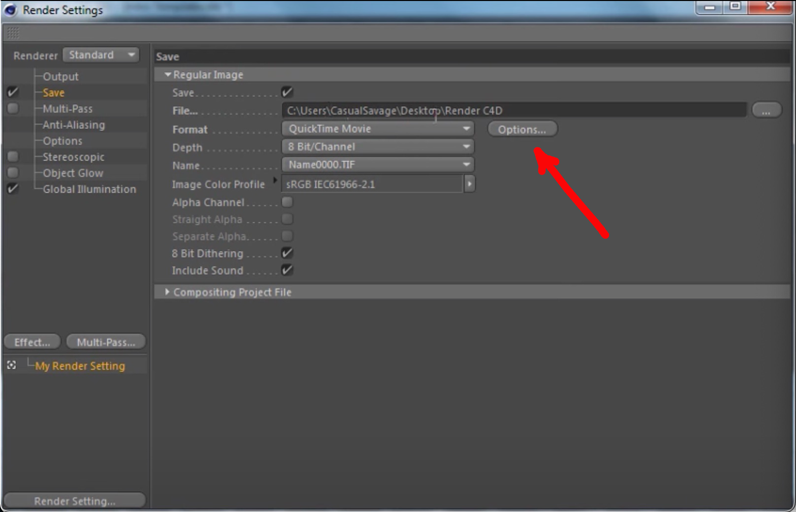 Options Button Mysteriously Missing from R20 Render Settings - Cinema ...