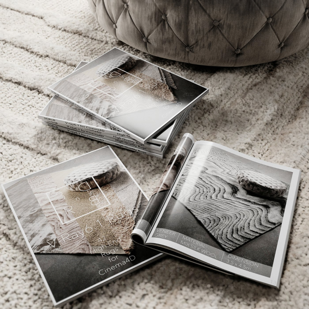 Vray Detailed Rug Collection - Cinema 4D - CORE 4D Community